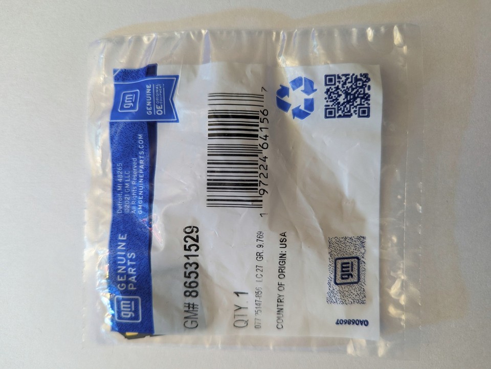 2024 GM SD GPS Navigation Data Card, North America 86531529 OEM SEALED ...