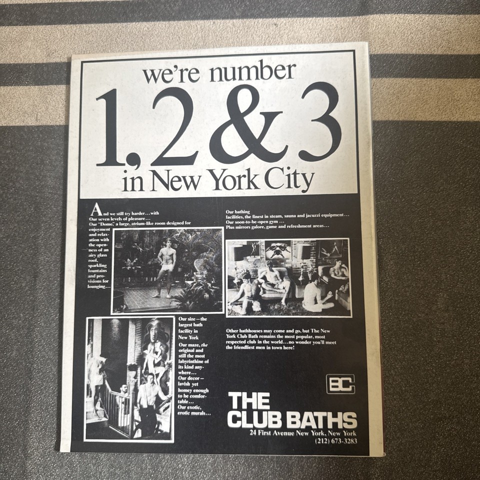 Vintage MANDATE magazine March 1978, nude male models, good condition ...