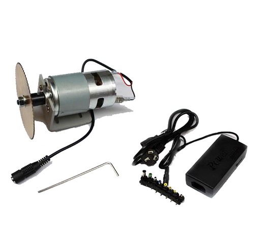 775 Motor DC 12V/24V Mini DIY Table Saw Kit Handheld Cutting Machine ...