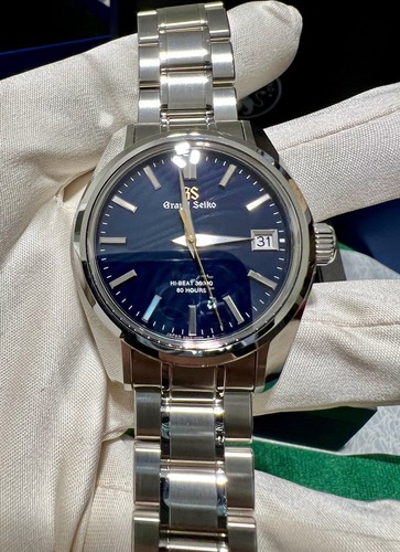 Grand Seiko Heritage Blue Men's Watch SLGH009 550 piece limited edition ...