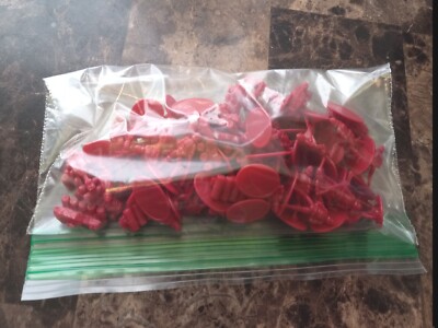 RISK Star Wars Clone Wars Edition 2005 Army Troop Replacement Parts Red ...