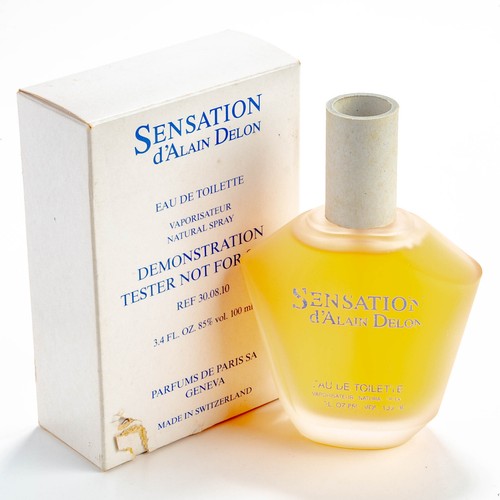 Sensation d'Alain Delon eau de toilette 3.4OZ EdT Vintage Women Perfume ...
