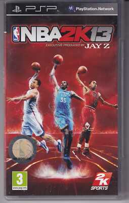 NBA 2K13 PSP Game CIB Complete In Box PAL Tested Retro Basketball PEGI ...