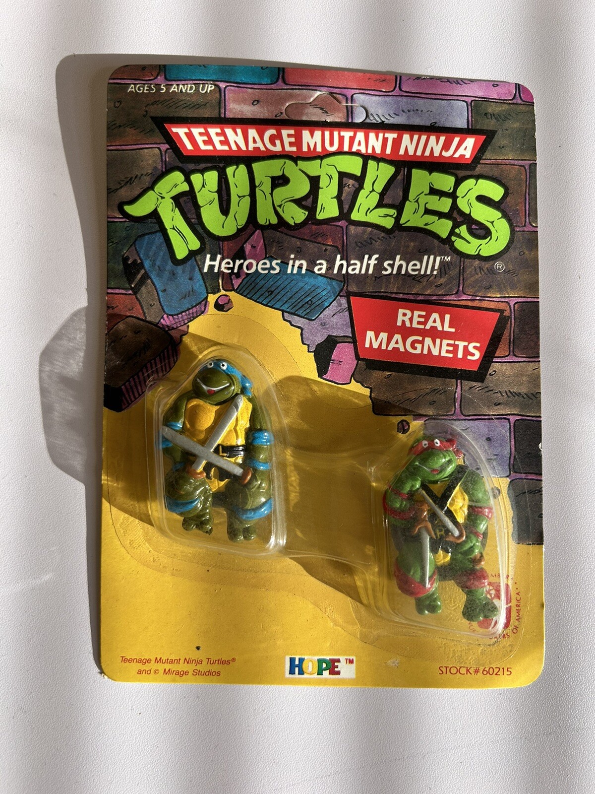 TMNT Teenage Mutant Ninja Turtles Vintage Real Magnets New | eBay