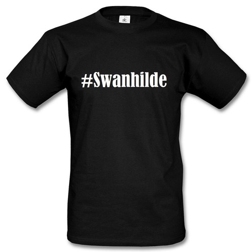 T-Shirt #Swanhilde Hashtag Raute für Damen Herren und Kinder | eBay.de