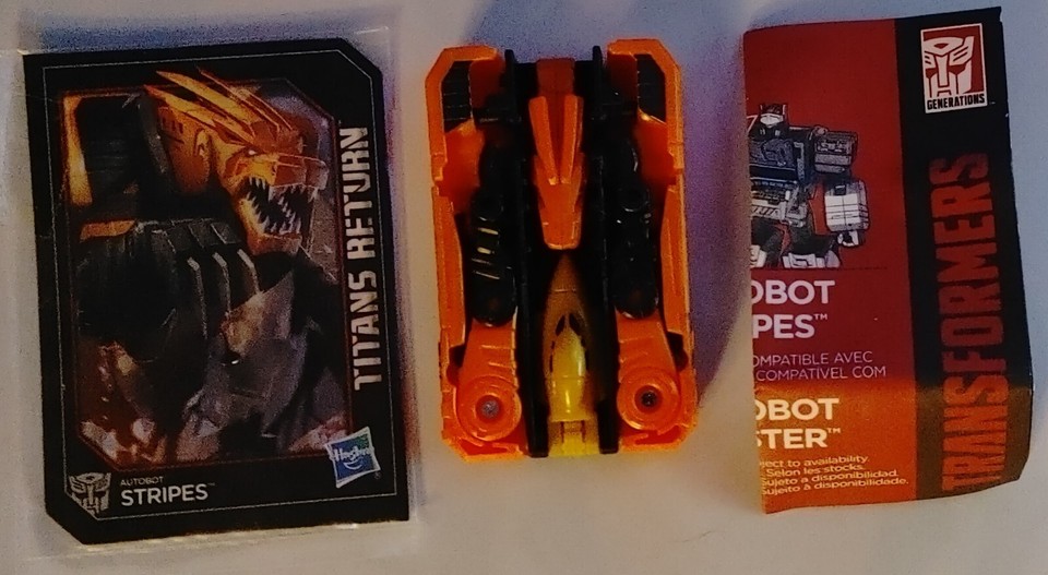 Transformers Autobot Stripes Titans Return Legion Class Figure Loose ...
