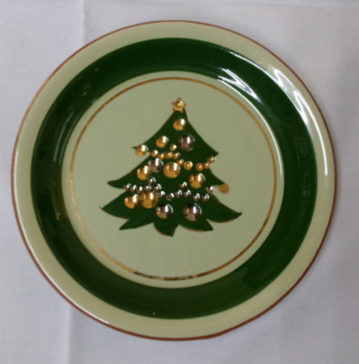 STANGL Christmas Tree #3957 5" COASTER | eBay