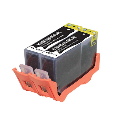 2 Black Ink Cartridge For HP Photosmart Plus B209 B209a B209b B209c e ...