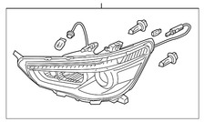 Genuine Mitsubishi Outlander Composite Assembly 8301C421 for sale ...
