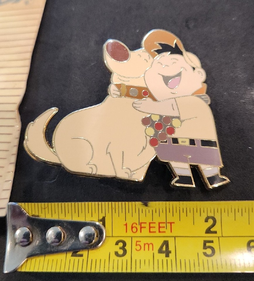 Disney Pin 70691 DSF Pixar's Up Russell Scout with Dug Golden Retriever ...