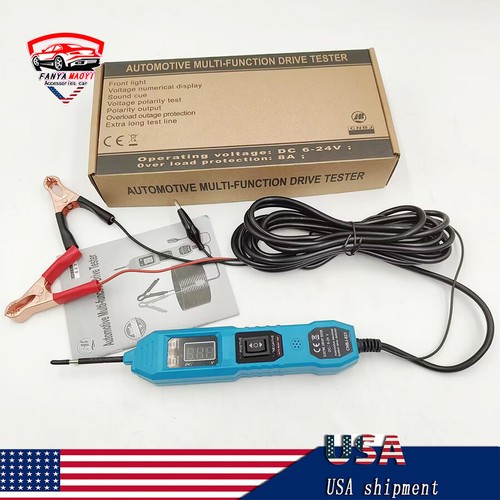 New Car Circuit Tester Automotive Electrical Fuse Probe Light Voltage ...
