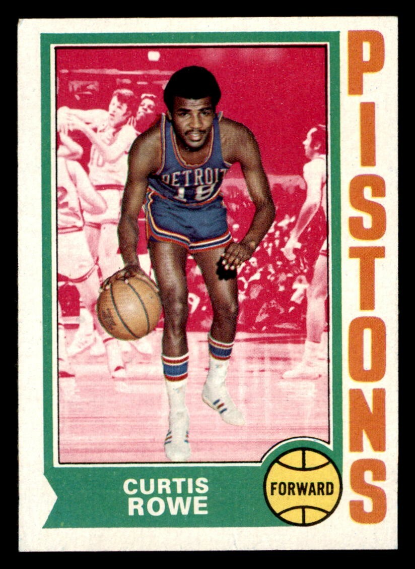 1974 Topps Basketball #22 Curtis Rowe EX/MT *d19 | eBay