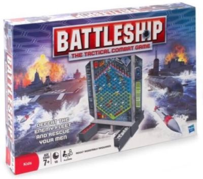 NEW BOX BATTLESHIP The Tactical Combat Game Sealed Family Game MB Games ...