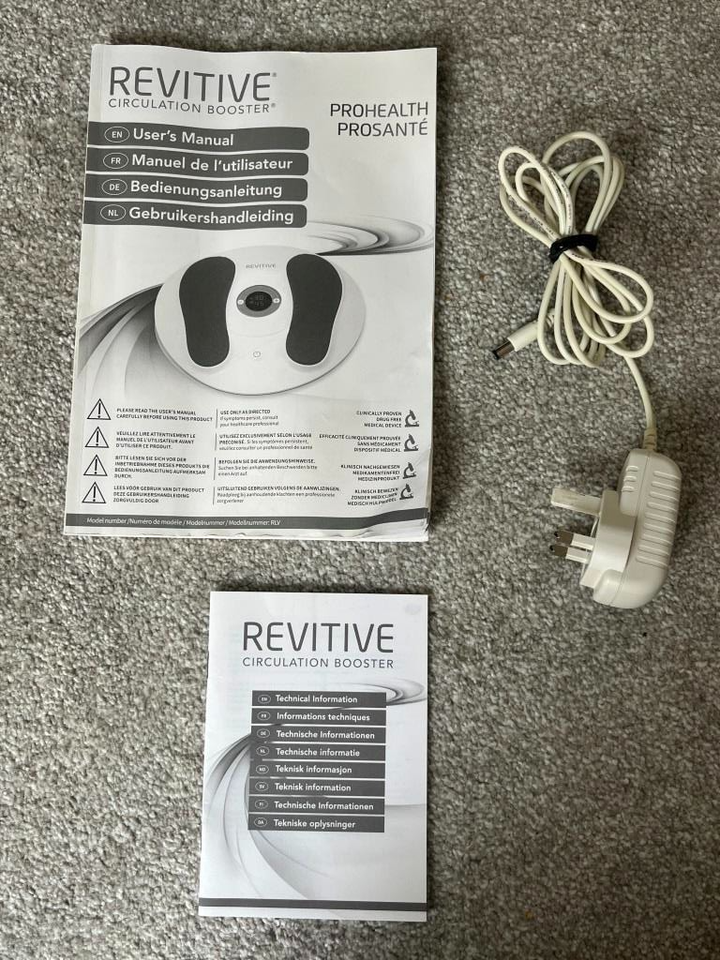 Revitive ProHealth Circulation Booster Needs Remote Control Boxed Fully ...