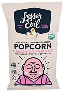 Lesser Evil Buddha Bowl Himalayan Pink Organic Popcorn, 5 Oz | eBay