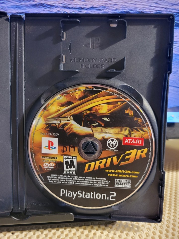 Driv3r (Sony PlayStation 2, 2004) Driver 3 PS2, Atari 742725244337 | eBay