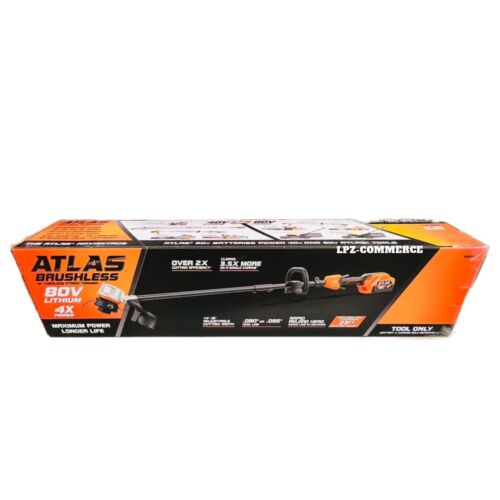 Atlas 80-volt 80v 16" String Trimmer Cordless Brushless Tool Only ( NEW ...