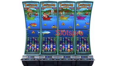 SG Light and Wonder Mural Super Reel 'Em In! Slot Machine Software A577 ...