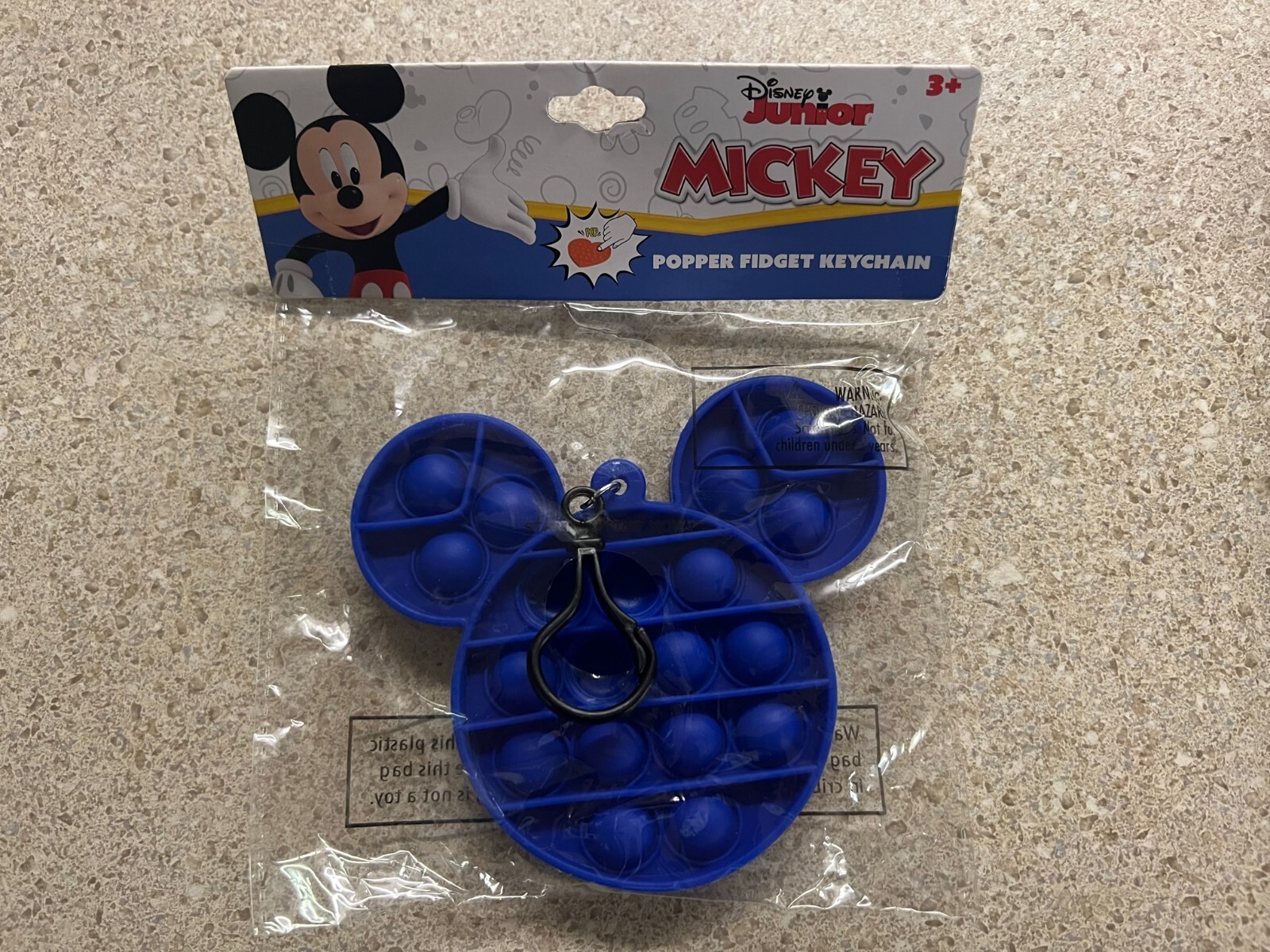 Disney Mickey Mouse Popper Fidget Keychain NEW | eBay