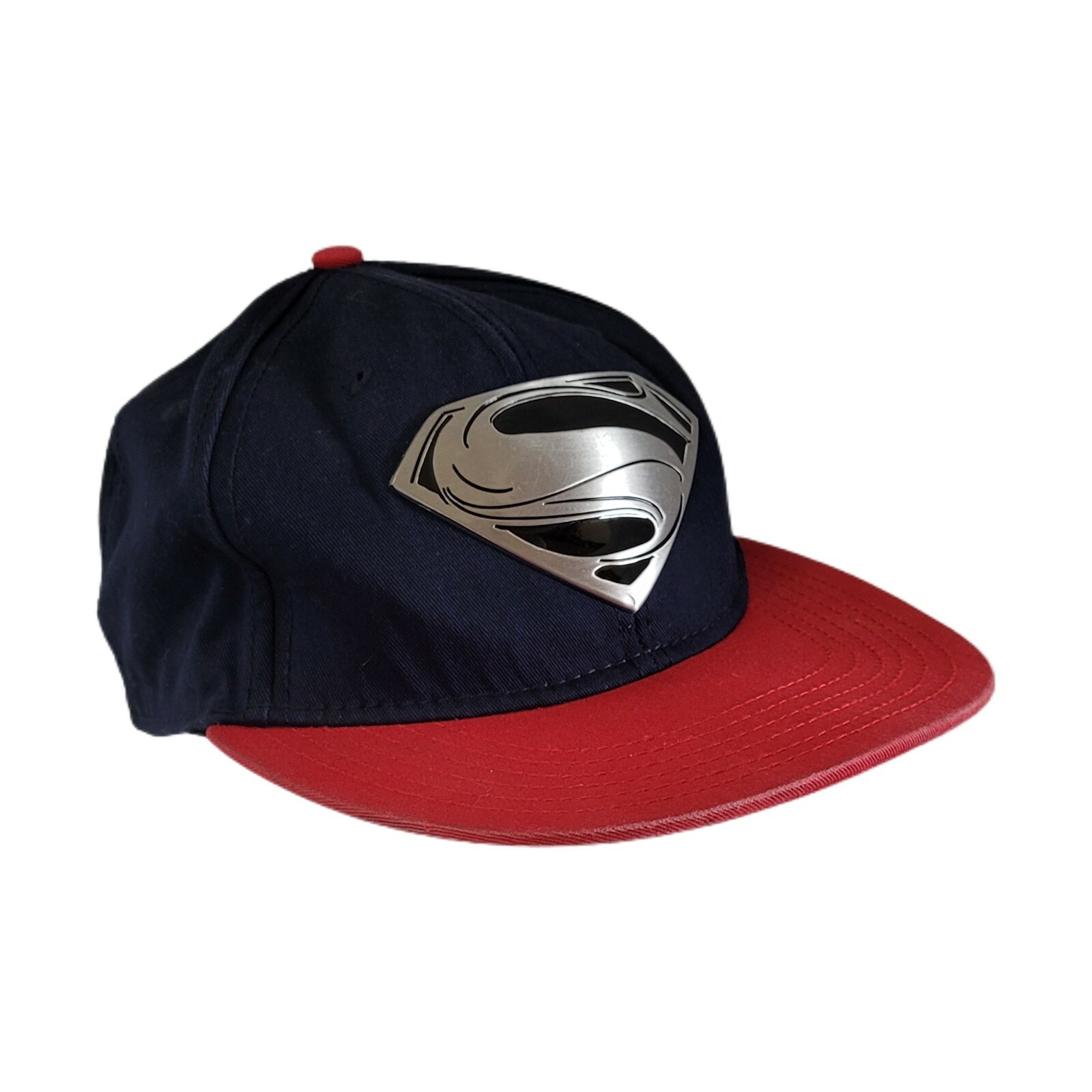 DC Comics Men's Superman Baseball Cap Hat Metal Logo … - Gem