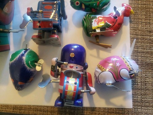 7 Piece Vintage Asian Replica Toys and Work Great for collecting or fun ...