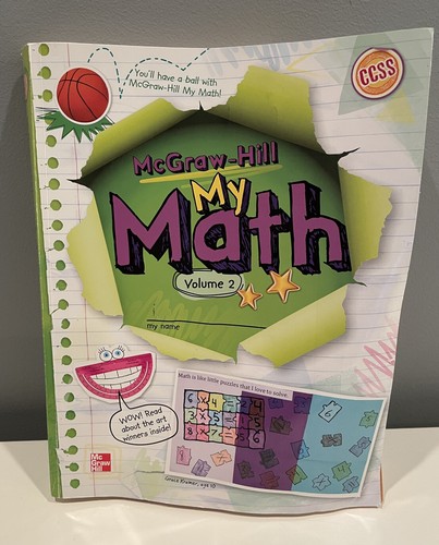 Mc Graw-Hill My Math Volume 2 GRADE 4 Student Edition 9780079057648 | eBay