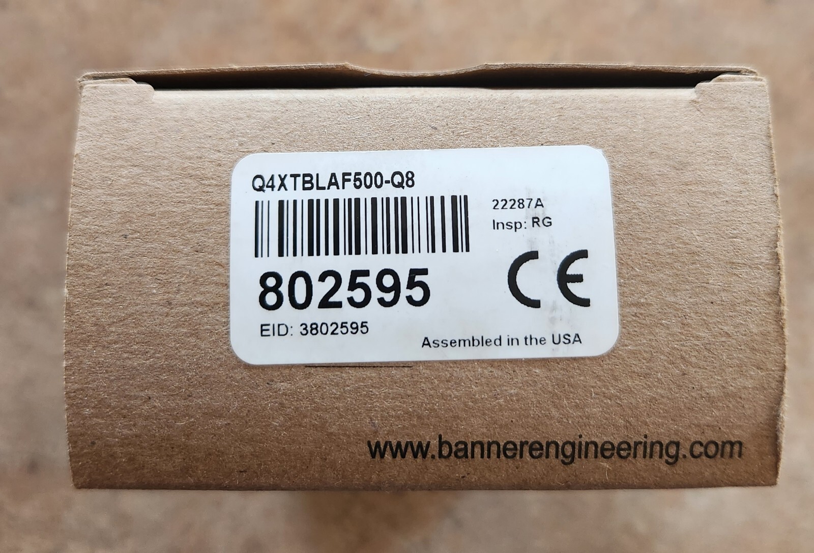 1 Banner Q4xtblaf500-q8 Rugged Laser Distance Sensors for sale online ...