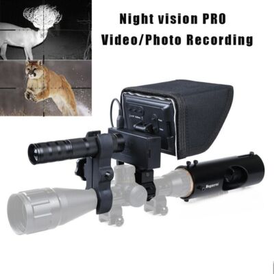 400M Infrared Night Vision Rifle Scope Hunting Sight 850nm LED IR ...