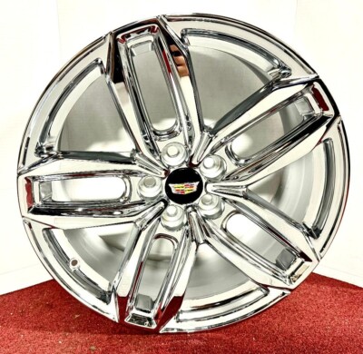 "20"" Cadillac XT4 Triple Chrome Plated Wheels FACTORY CTS CT5 XTS CT6 ...