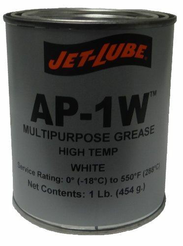Jet-Lube AP-1W Non-Melt High Temperature White Grease, 1 lbs Can | eBay