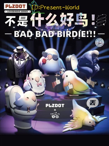 PLZDOT Bad Bad Birdie Lovebirdie Series Blind box confirmed Figure toy ...