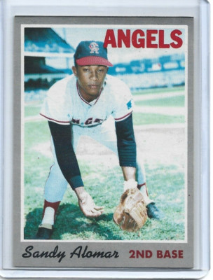 Sandy Alomar 1970 Topps Baseball Card #29-California Angels | eBay