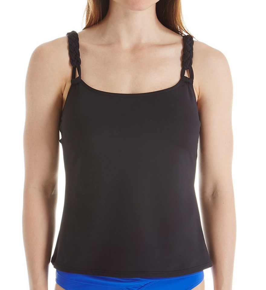 Sunsets BLACK Taylor Underwire Tankini Swim Top, US 40F/38G/38H | eBay