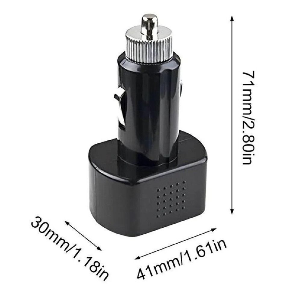 2xLED Car Auto Battery Electric Cigarette Lighter Voltmeter Voltage ...
