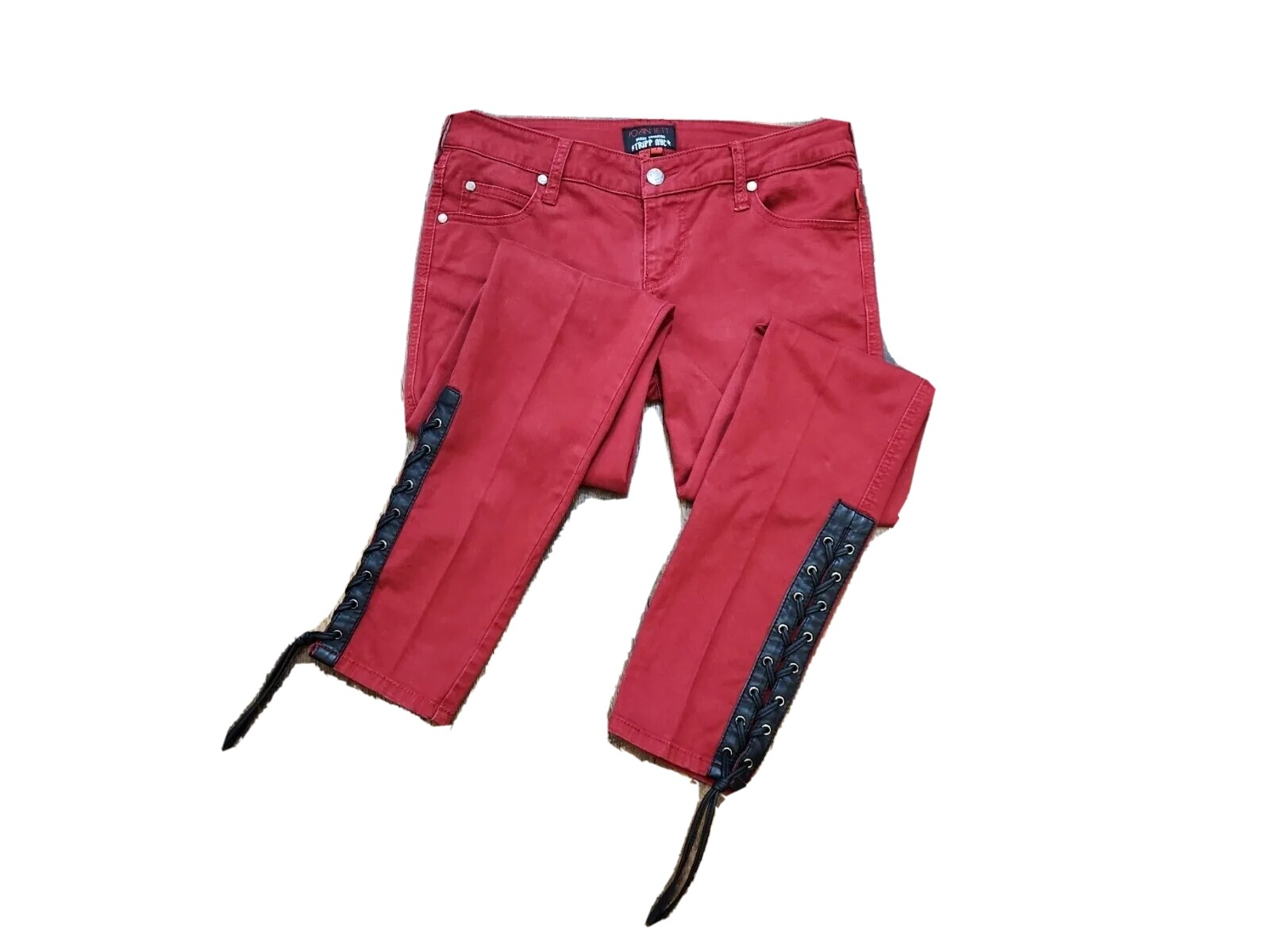 DAANG GOODMAN TRIPP NYC Joan Jett Red Skinny Jeans La… - Gem