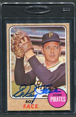1968 Topps Roy Face #198 Signed Autograph Auto Pirates | eBay