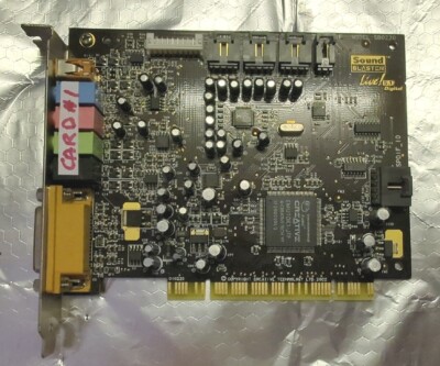 Creative Labs Sound Blaster Live! Sb0220 PCI PC Sound Card | eBay UK