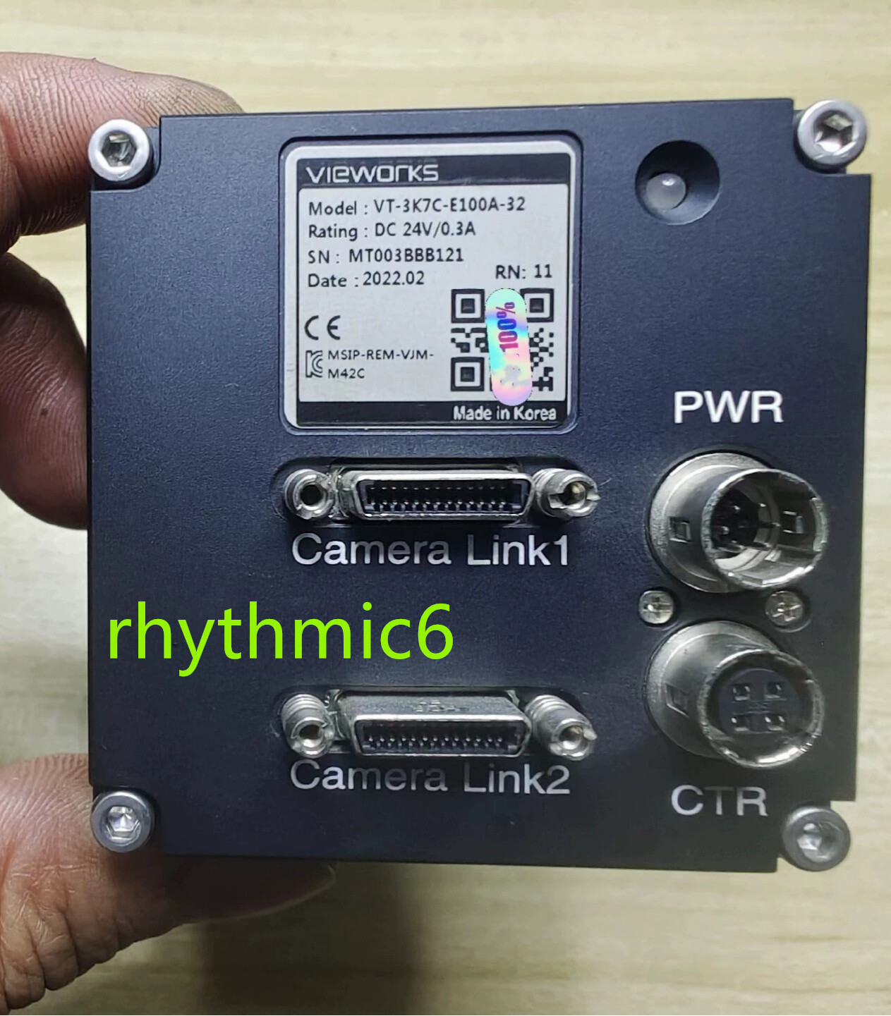 used VT-3K7C-E100A-32 Industrial Camera VT-3K7C-E100A-32 | eBay