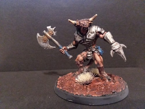 Reaper Miniatures Dark Heaven Bones Bronzeheart Minotaur Hero RPR 77255 ...