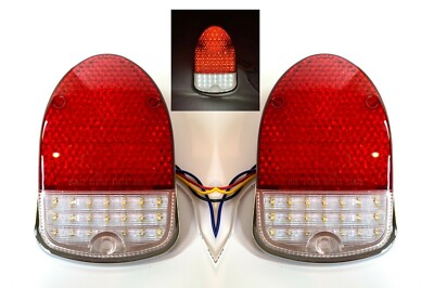 Pair of LED Tail Light & Back-Up Light Assemblies For 1968-70 ...