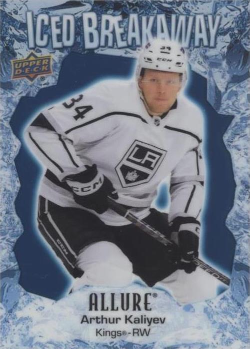 2023-24 Upper Deck Allure - Iced Breakaway Arthur Kaliyev #IB-7 for ...