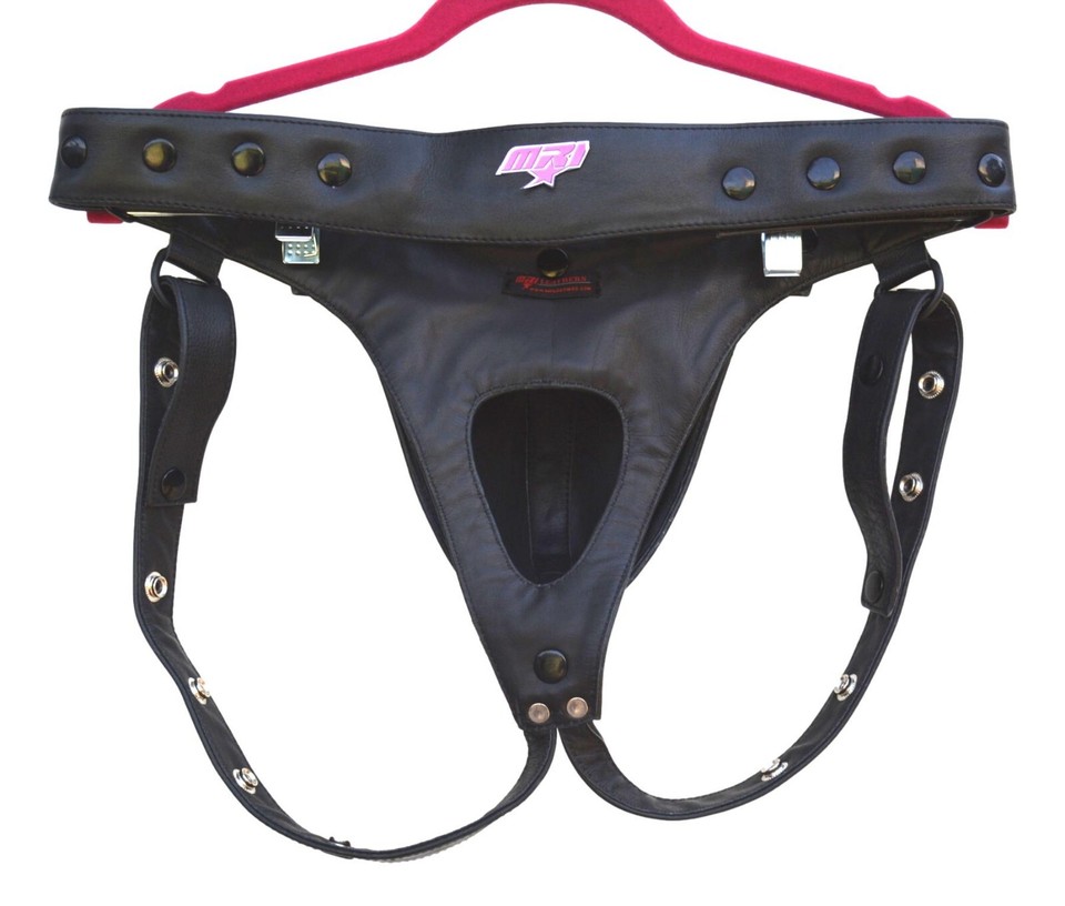 Real Leather Jockstrap Jock straps Thong Jock Strap Underwear | eBay