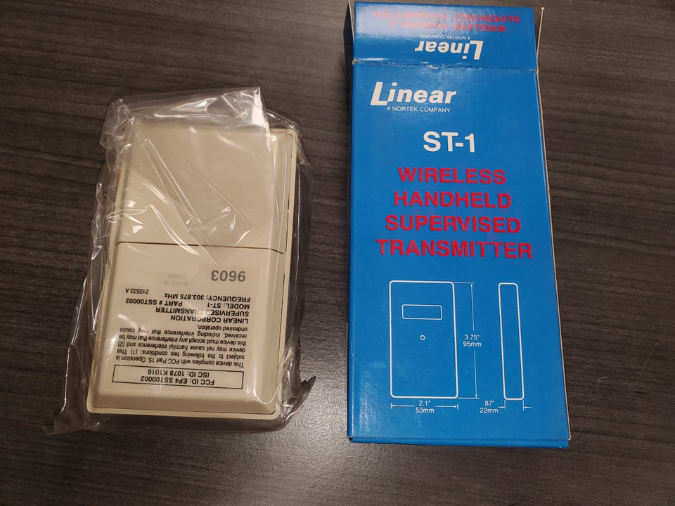 LINEAR ST-1 WIRELESS HANDHELD SUPERVISED TRANSMITTERS NEW | eBay