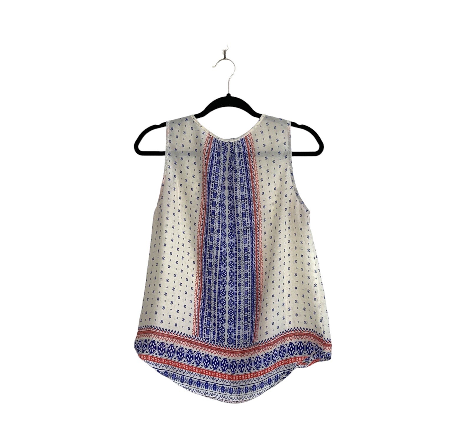 Collective Concepts Cream & Blue Boho Floral Print Ke… - Gem