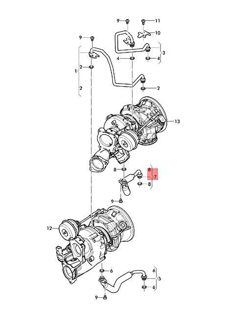 Genuine AUDI A8 S8 quattro Coolant Hose Side 0P2145909A | eBay