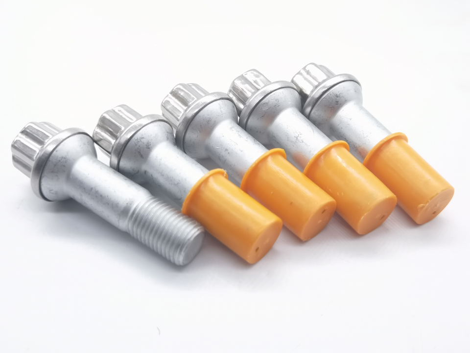 20Pcs Wheel Lug Bolts Nuts Fit Mercedes ML550 S500 GLK350 S550 CL ...