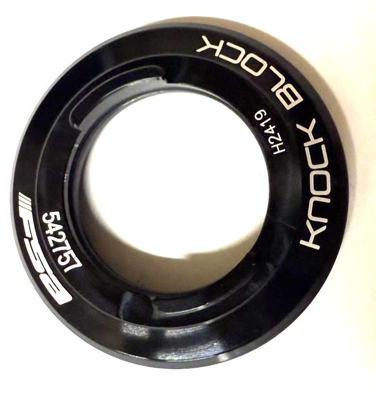 FSA IS-2-HBS Headset Assembly for TREK Knock Block Tapered 1-1/8" Black ...