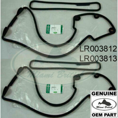 LAND ROVER VALVE COVER GASKET SET LH RH RANGE M62 03-05 LR003812 ...