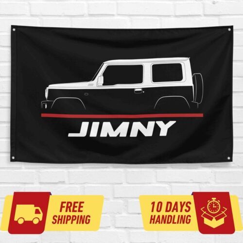 For Suzuki Jimny 2018-2022 Enthusiast 3x5 ft Flag Banner Birthday Gift ...