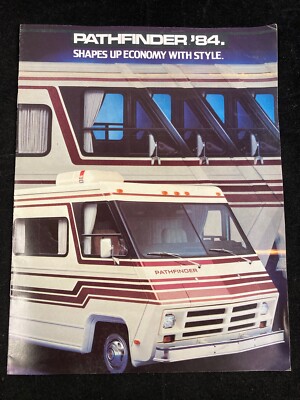 1984 PATHFINDER MOTORHOME RV BY SPORTCOACH SALES BROCHURE BOOKLET | eBay